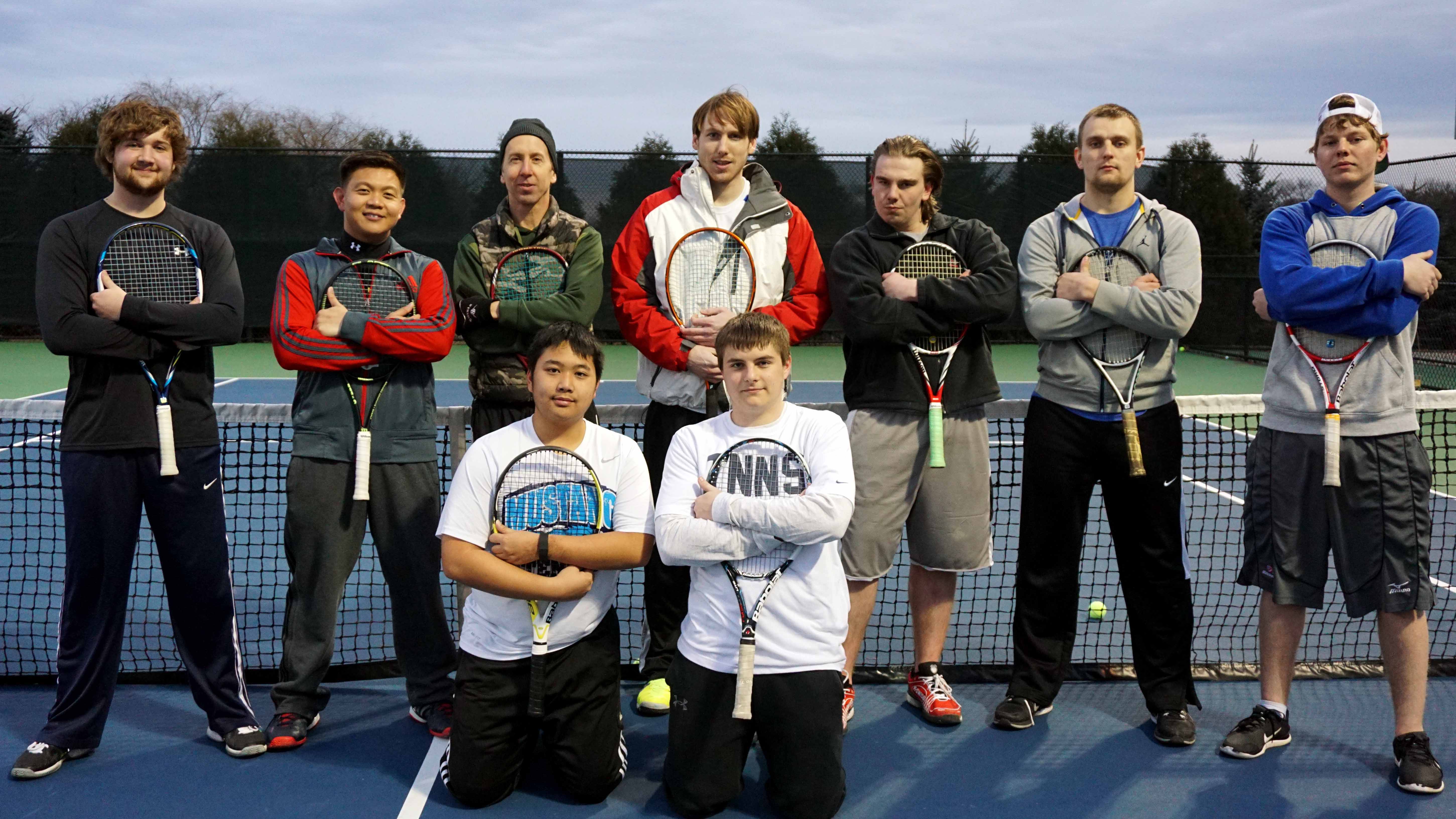 Tennis team strives for victory - The Courier